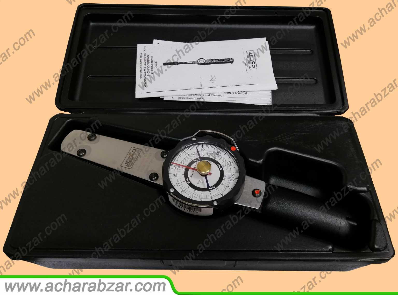 ترکمتر 0 تا 9 نیوتون متر ساعتی جتکو آمریکا | ترکمتر